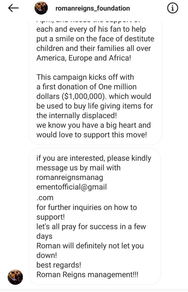 theromanreignsempire.com + + || Scam Alert ! Be carefull